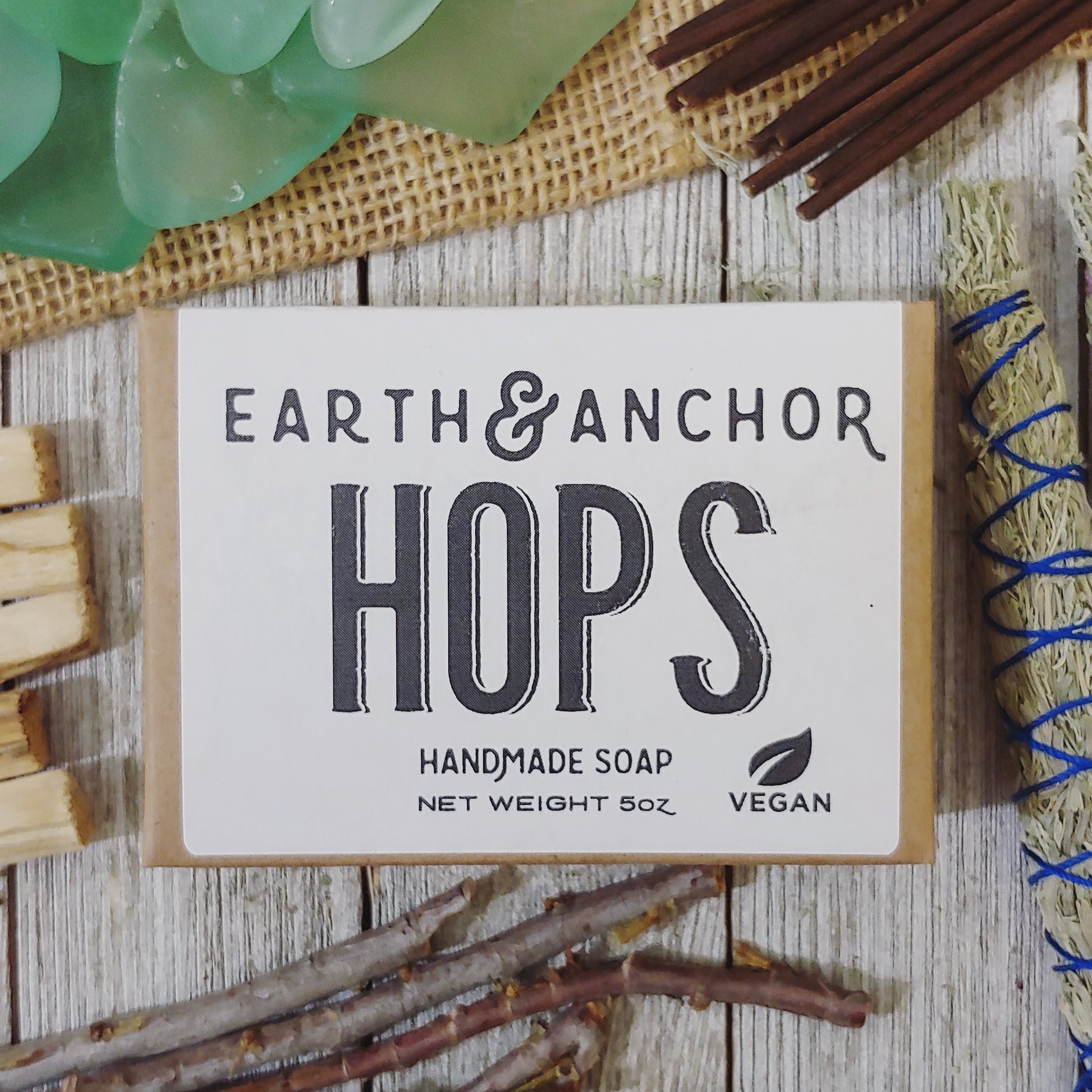 Hops Soap – Earth & Anchor Soap Co.